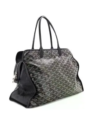 Goyard Hardy Pet Carrier Coated Canvas Pm Tote Bag