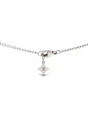 LOUIS VUITTON Idylle Blossom 18k White Gold And Diamonds Necklace