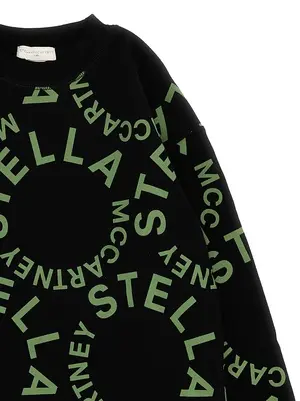 Stella McCartney Logo-print Crew-neck Sweatshirt
