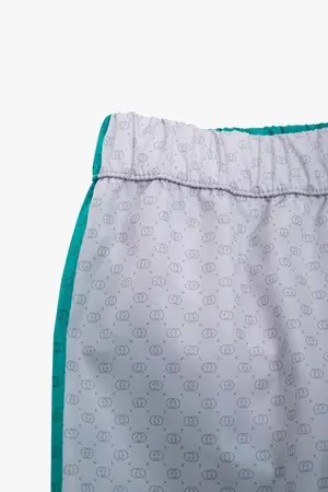 Gucci Monogram Panelled Swim Shorts