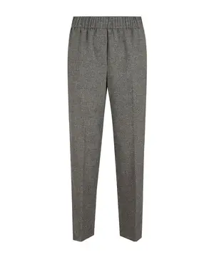 Peserico Elasticated Waistband Pants - Gray