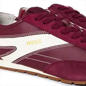Hugo Boss Color-blocked Retro Running Shoes