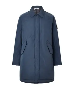 Stone Island Lightweight Trench Coat For Light Rain