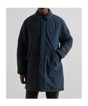 Stone Island Lightweight Trench Coat For Light Rain