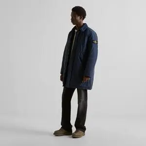 Stone Island Lightweight Trench Coat For Light Rain
