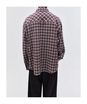 WOOYOUNGMI Plaid Wool Shirt
