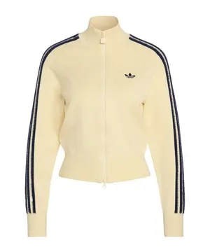 ADIDAS ORIGINALS Knit Zip-up Track Jacket - Nude