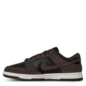 Nike Low Leather Trainersw - Black