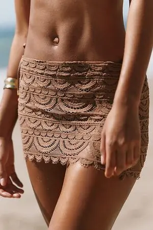 PQ SWIM Maycee Lace Skirt