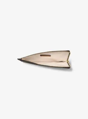 Michael Kors Jet Set 3-in-1 Smooth And Signature Logo Pouches In By - Brown