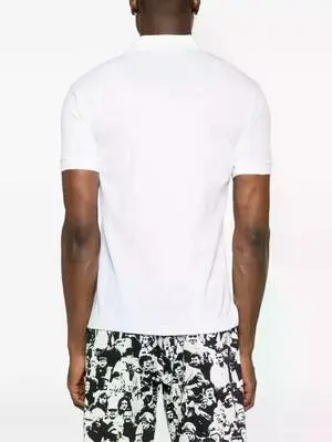 Play Comme Des Garcon Heart-patch Polo Shirt