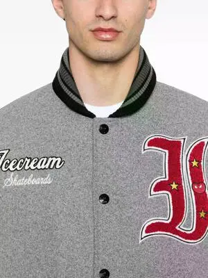 BILLIONAIRE BOYS CLUB - ICE CREAM Logo-patch Bomber Jacket