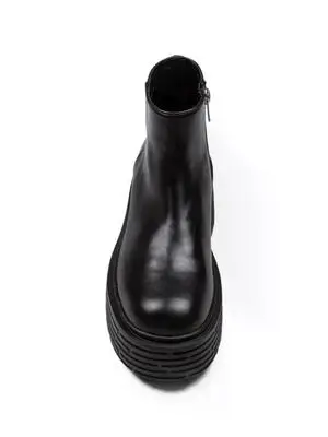Agl Lignes Leather Boots