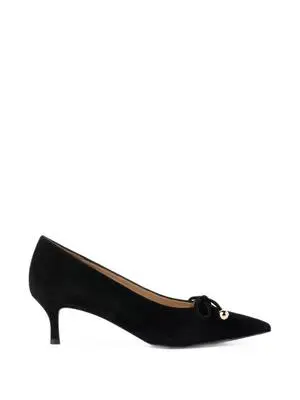 Furla Poppy Bow-detail Heeled Pumps