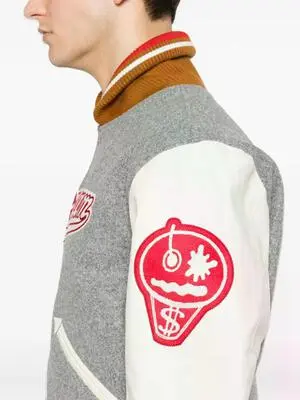 BILLIONAIRE BOYS CLUB Logo-patch Bomber Jacket