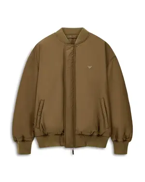 Emporio Armani Reversible Padded Military Bomber Jacket