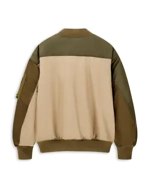 Emporio Armani Reversible Padded Military Bomber Jacket