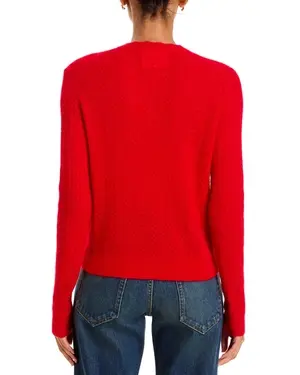 Isabel Marant Étoile Diren Pointelle Crewneck Cardigan