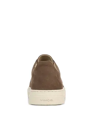 Vince Lakewood Suede Low Top Sneakers