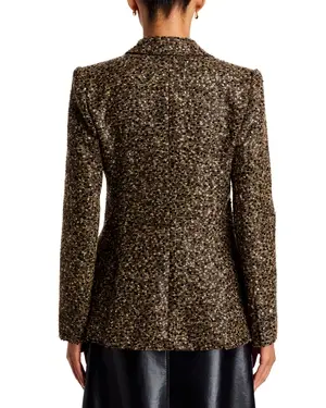 L'AGENCE Chamberlain Sequin Blazer