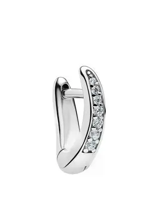 MARIA BLACK Sino Huggie Earring - Silver