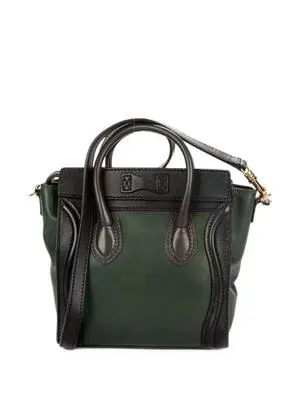 Celine Nano Luggage Leather Tote Bag