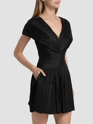 Simkhai Avarie Ruched Minidress