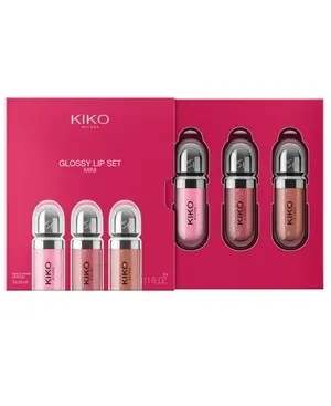 KIKO MILANO 3-piece Glossy Mini Lip Set - Multi