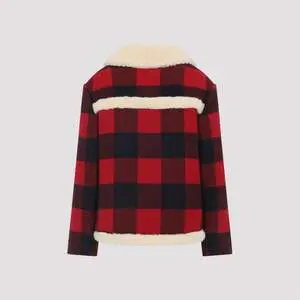 Celine Caban Shearling Jacket