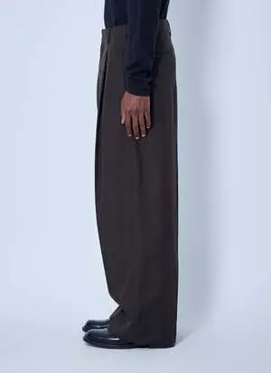 LEMAIRE Single Pleat Tailored Pants