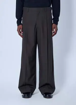 LEMAIRE Single Pleat Tailored Pants - Multicolor