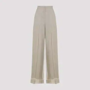 Max Mara Olivi Organza Pants - Multicolor