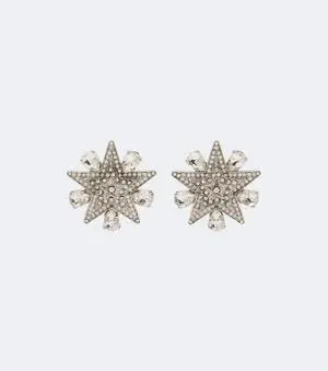 Dolce & Gabbana Starburst Clip-on Earrings - Silver