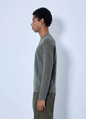 Moncler Wool Crew Neck Sweater