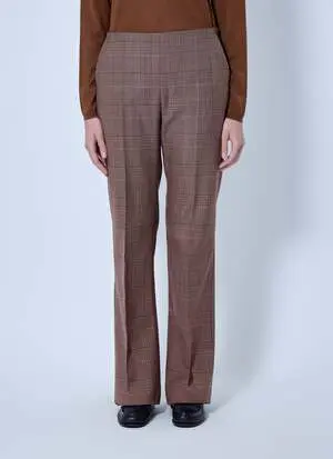 Max Mara Tailored Check Trousers - Multicolor