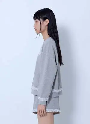 GANNI Isoli Sweatshirt - Gray