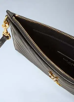 Saint Laurent Cassandre Matelassé Large Pouch