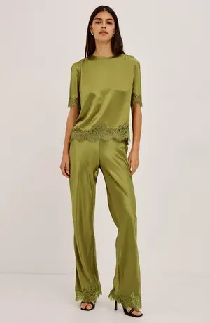 Rails Sonora Lace Trim Top