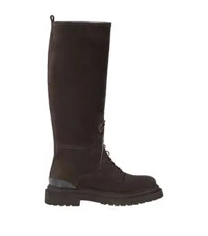Brunello Cucinelli Suede Knee-high Boots - Grey