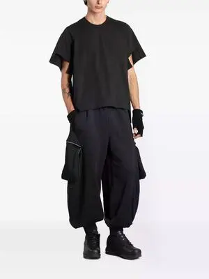 Comme Des Garçons Stepped-hem T-shirt