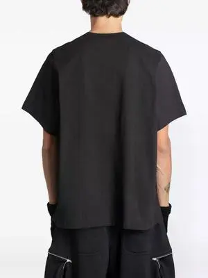 Comme Des Garçons Stepped-hem T-shirt