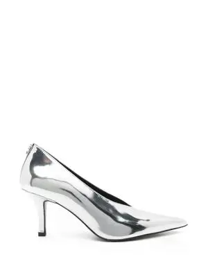 Patrizia Pepe New Minimal Shape Pumps - Silver