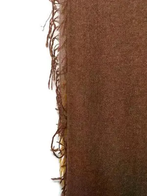 Faliero Sarti Gradient-effect Frayed-hem Scarf