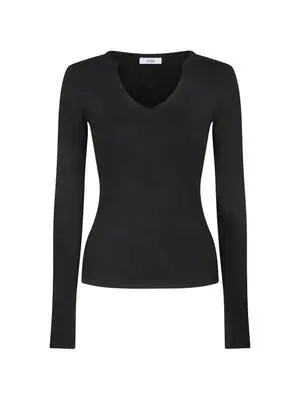 ELEH Long-sleeve V-neck Sweater