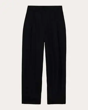 Simkhai Reid Silk Georgette Draped Pants
