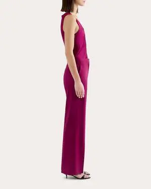 ARGENT Seasonless Wool Wide-leg Trousers