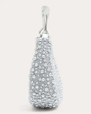 Simkhai Evelyn Beaded Crescent Handbag