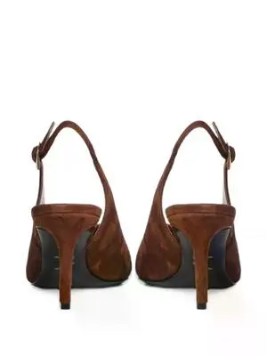 GIULIANO GALIANO Tara Pointed-toe Slingback Pumps