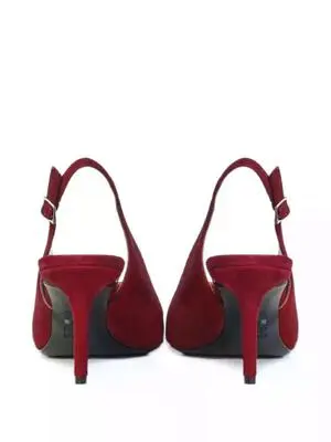 GIULIANO GALIANO Tara Point-toe Slingback Pumps