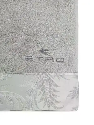 Etro Paisley-print Embroidered Towels